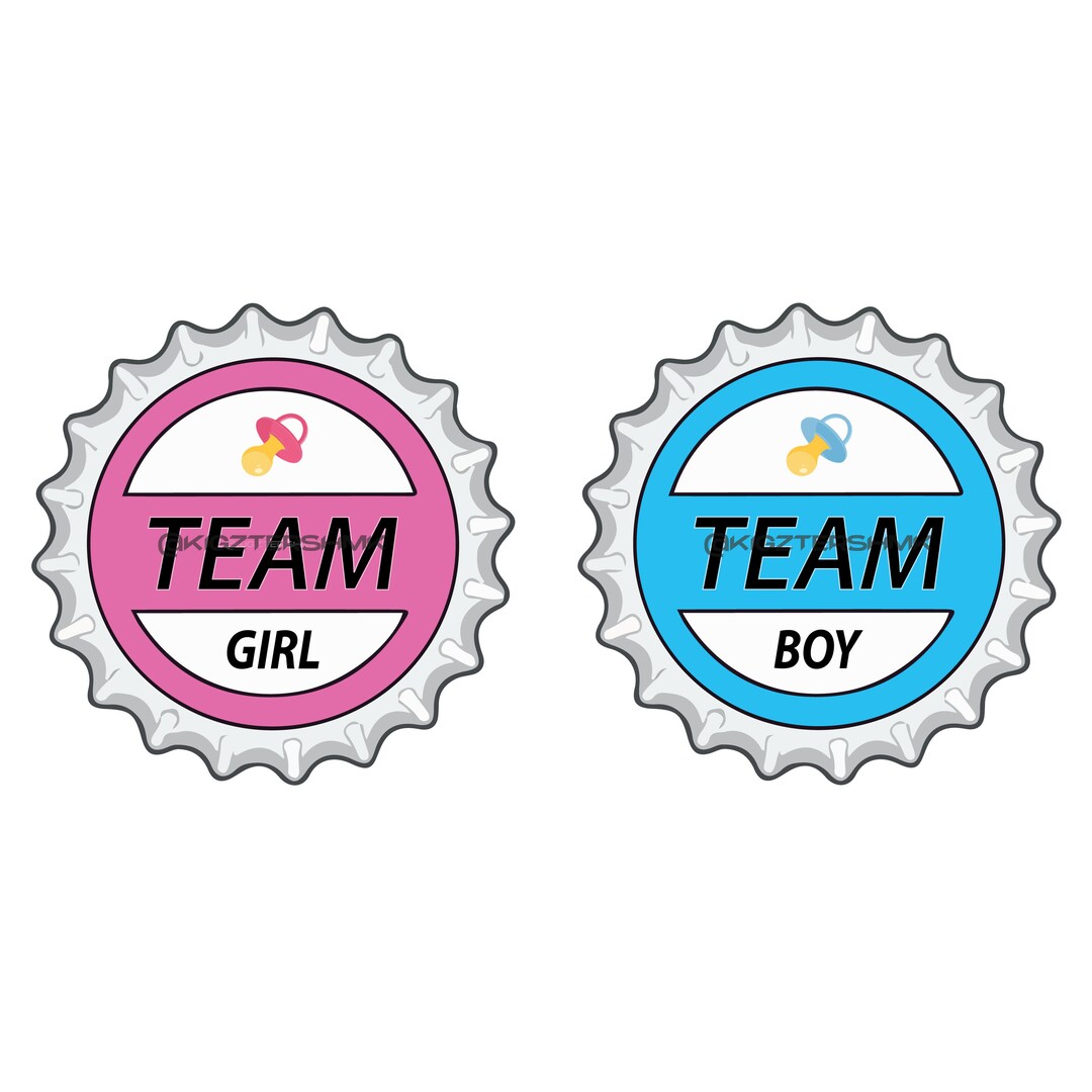 Pixar UP Team Girl & Boy Soda Pins Gender Reveal Sticker/decal ...