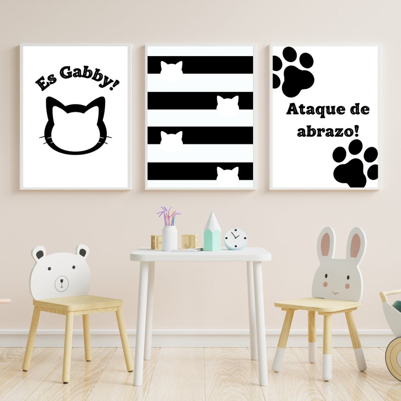 Gabby's Dollhouse Spanish, La Casa De Muñecas De Gabby, Set of 3 ... Gabby's Dollhouse Spanish, La Casa De Muñecas De Gabby, Set of 3 ...