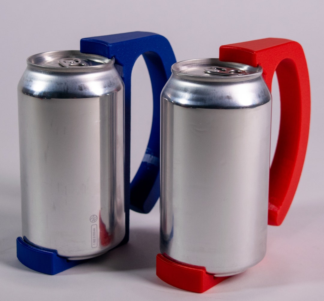 Pop Can Handle, Personalized 12 Oz Beer Can Holder, Heavy Duty Drink ...