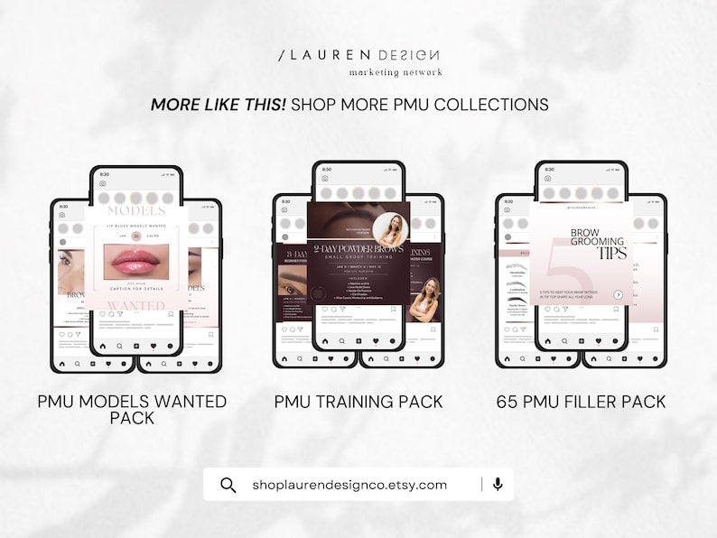 35 PMU Master Course Training Post Templates | Permanent Makeup ...