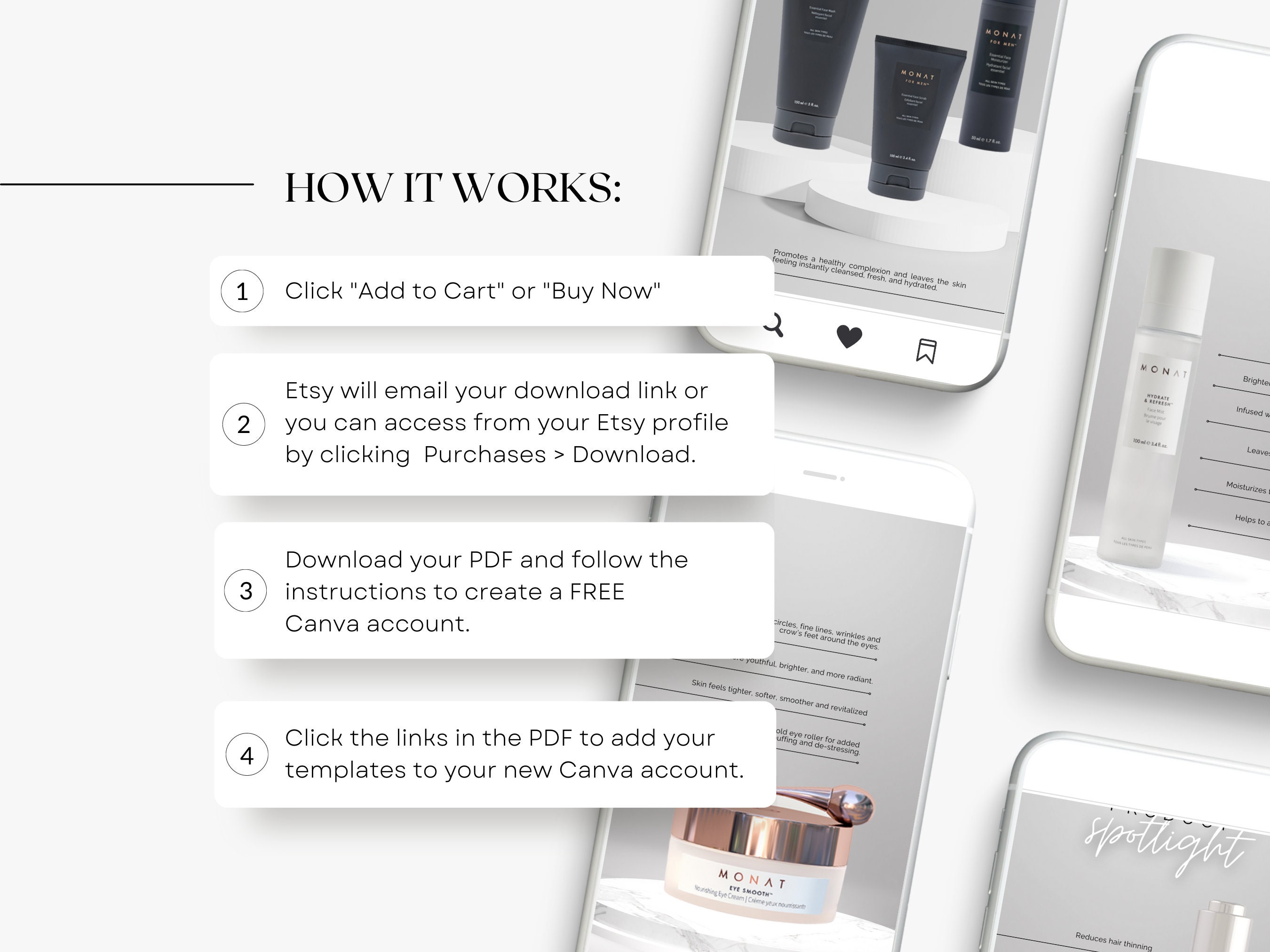 Monat Instagram Stories - Canva Editable Templates - Canva IG Templates ...