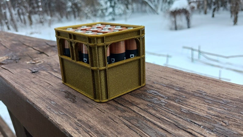 Battery Crate Storage for AA and AAA Batteries - Etsy