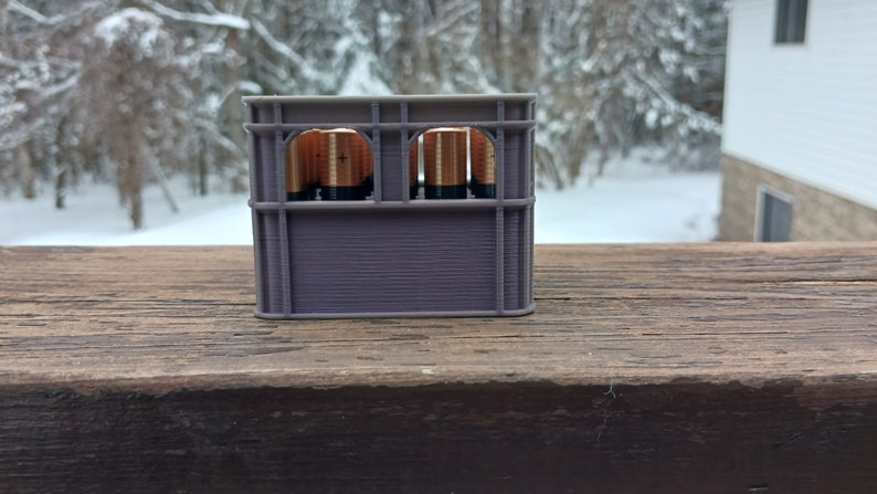 Battery Crate Storage for AA and AAA Batteries - Etsy