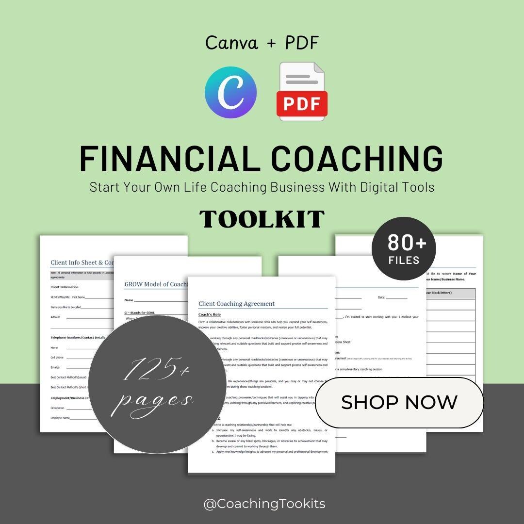 Financial Coaching Worksheets: 50+ Editable Templates | Budget, Debt ...