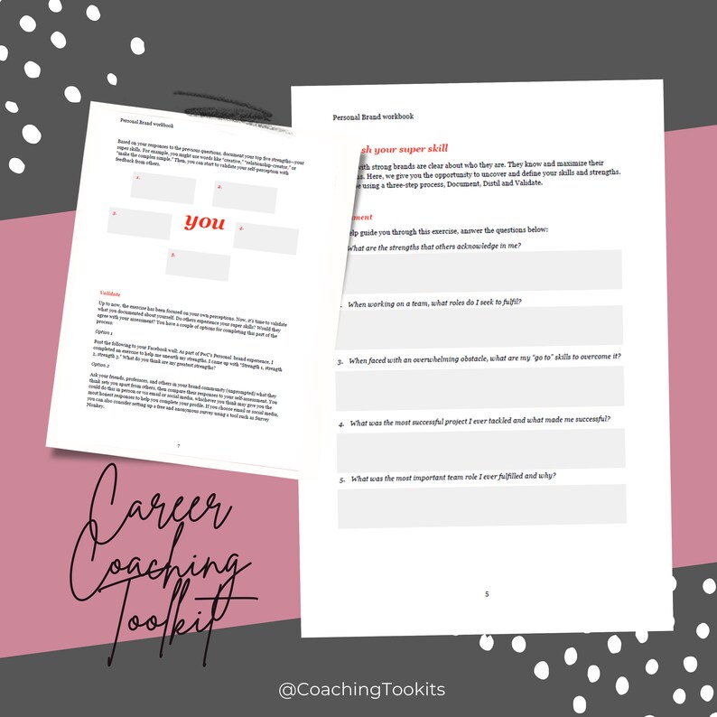 Career Coaching Toolkit: Business Starter Kit (50+ Files) - Etsy