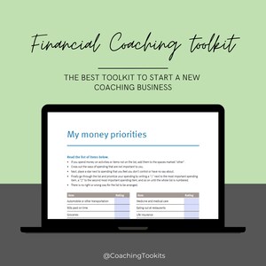 Financial Coaching Toolkit: Business Starter Kit (PDF Printable ...