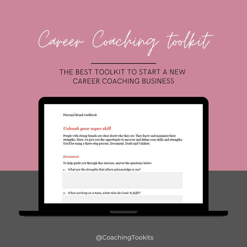Career Coaching Toolkit: Business Starter Kit (50+ Files) - Etsy