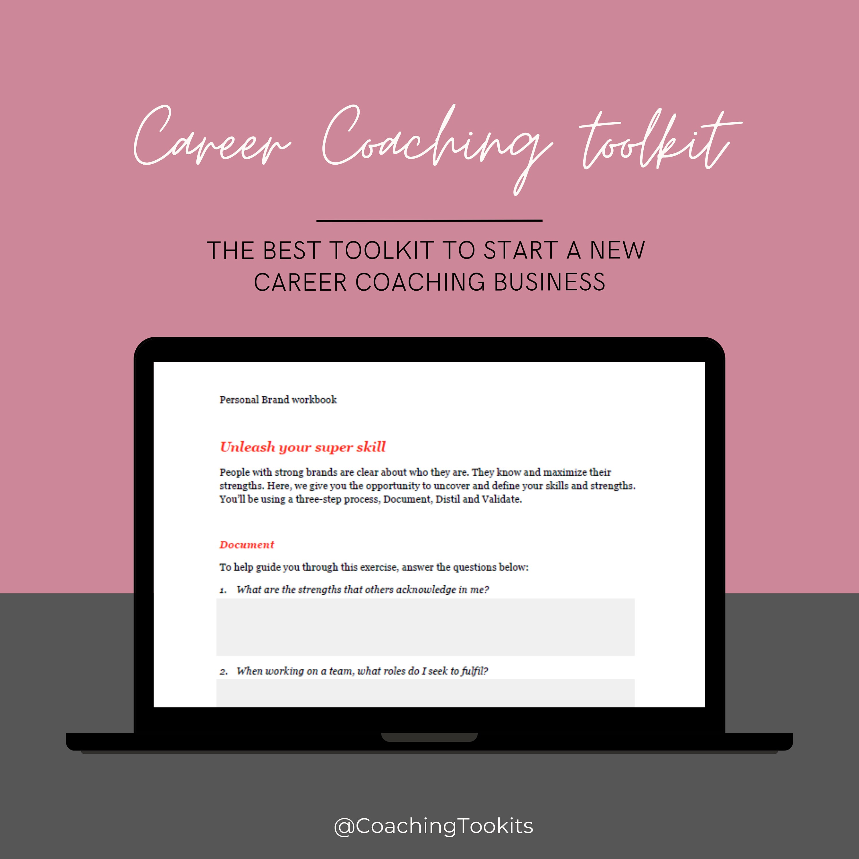 Career Coaching Toolkit: Business Starter Kit (50+ Files) - Etsy