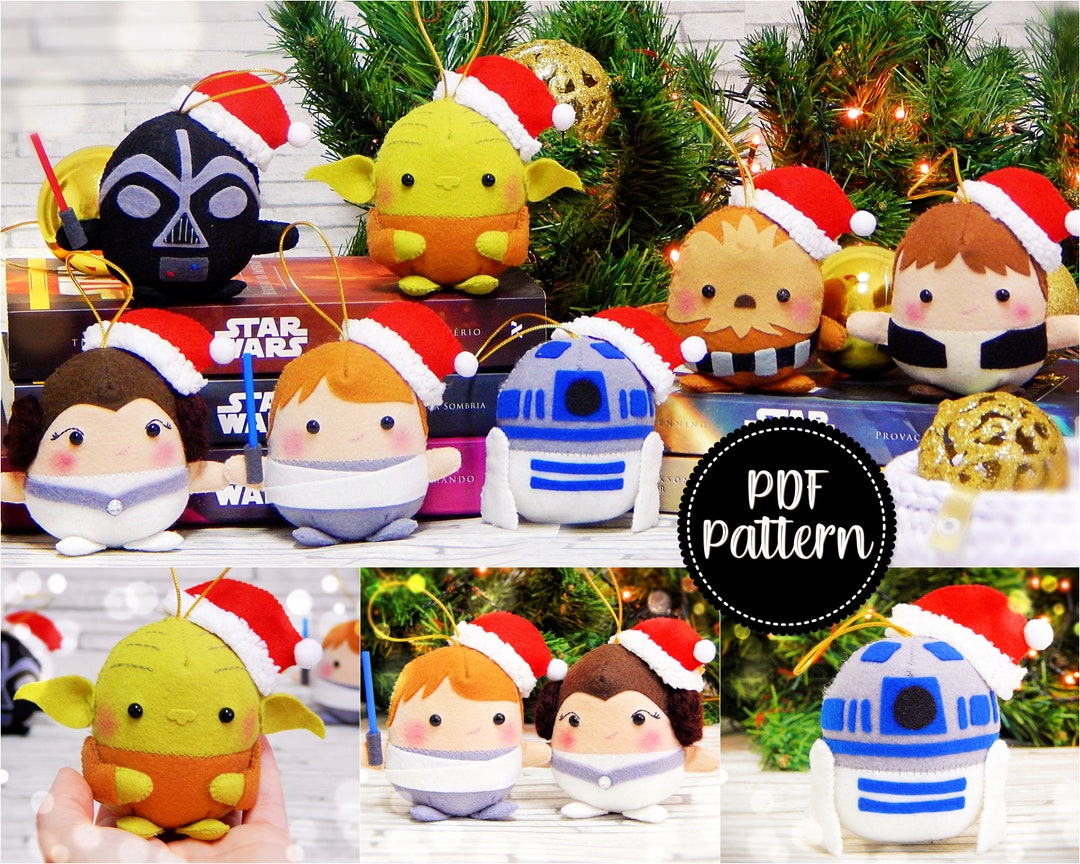Star Wars Felt Puffys Pattern PDF E-tutorial - Etsy