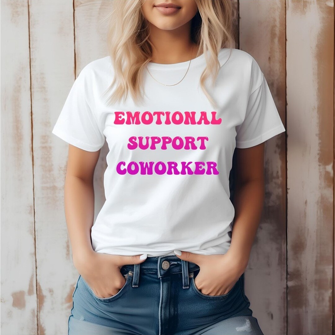 Emotional Support Coworker PNG, Funny Sarcastic Png, Funny Joke Png - Etsy