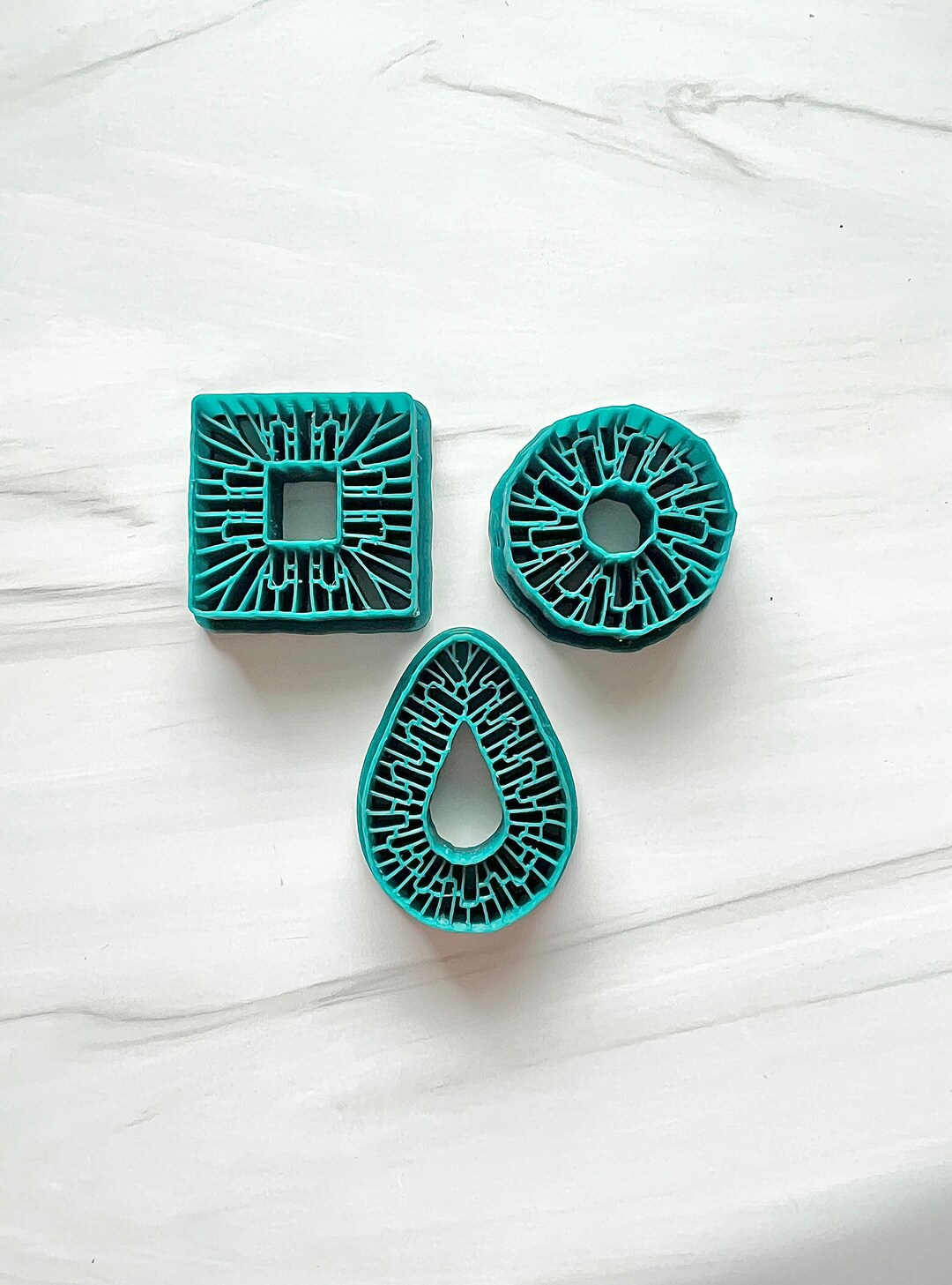 Rattan Shape Cutter Set, Cutters, Boho Cutters, Boho Clay Cutters ...