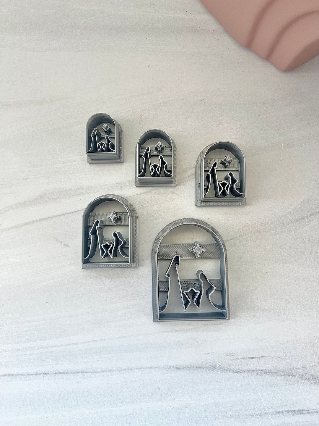 Embossed Nativity Cutter, Christmas Cutter, Winter Cutter, Manger Scene ...