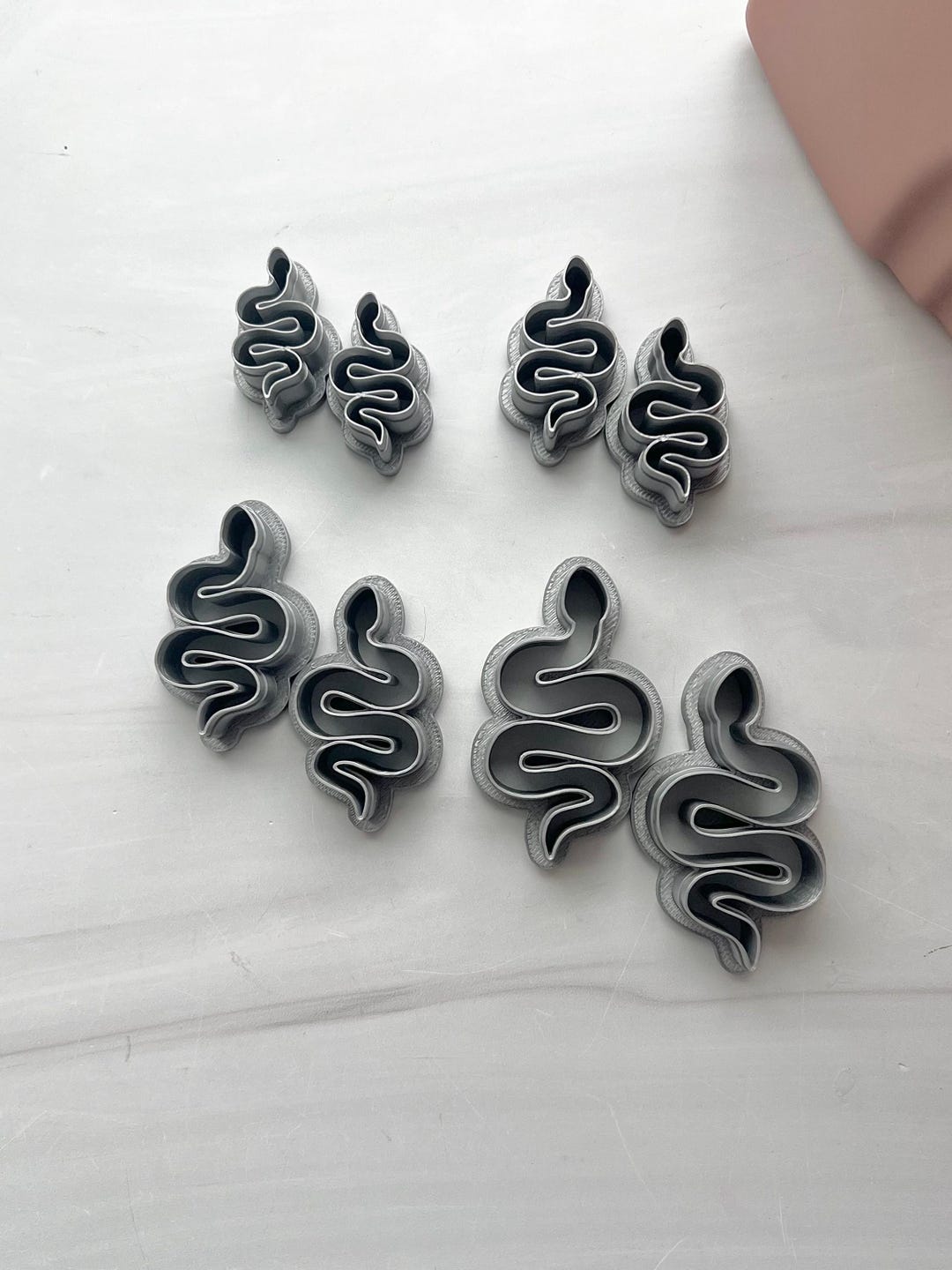 Snake Cutter Set, Cutters, Snake Jewelry, Snake Earrings, Animal Clay ...
