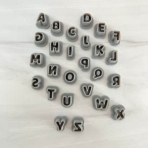 Round Alphabet Letters With Micro Option, Set, Individual Letter ...