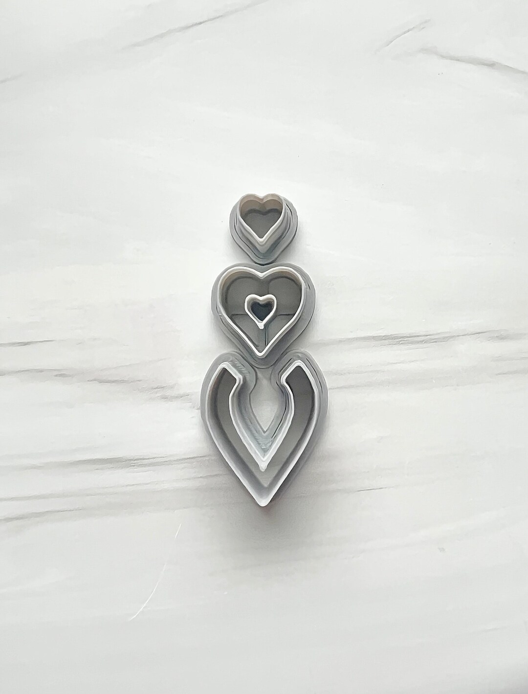 Valentine Combo Heart Cutter Set, Cutters, Valentines Cutters, Heart ...