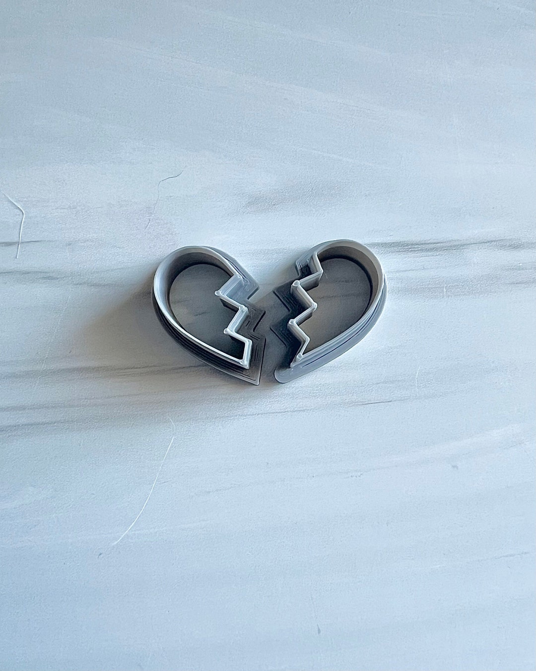 Broken Heart Cutter Set, Valentine Cutter, Cutters, Anti-love Cutters ...