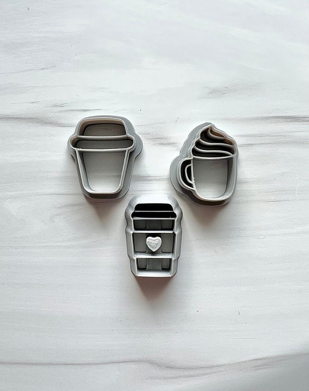 Coffee Cup Set, Fall Cutters, Autumn Cutters, Clay Cutters, Cutters for ...