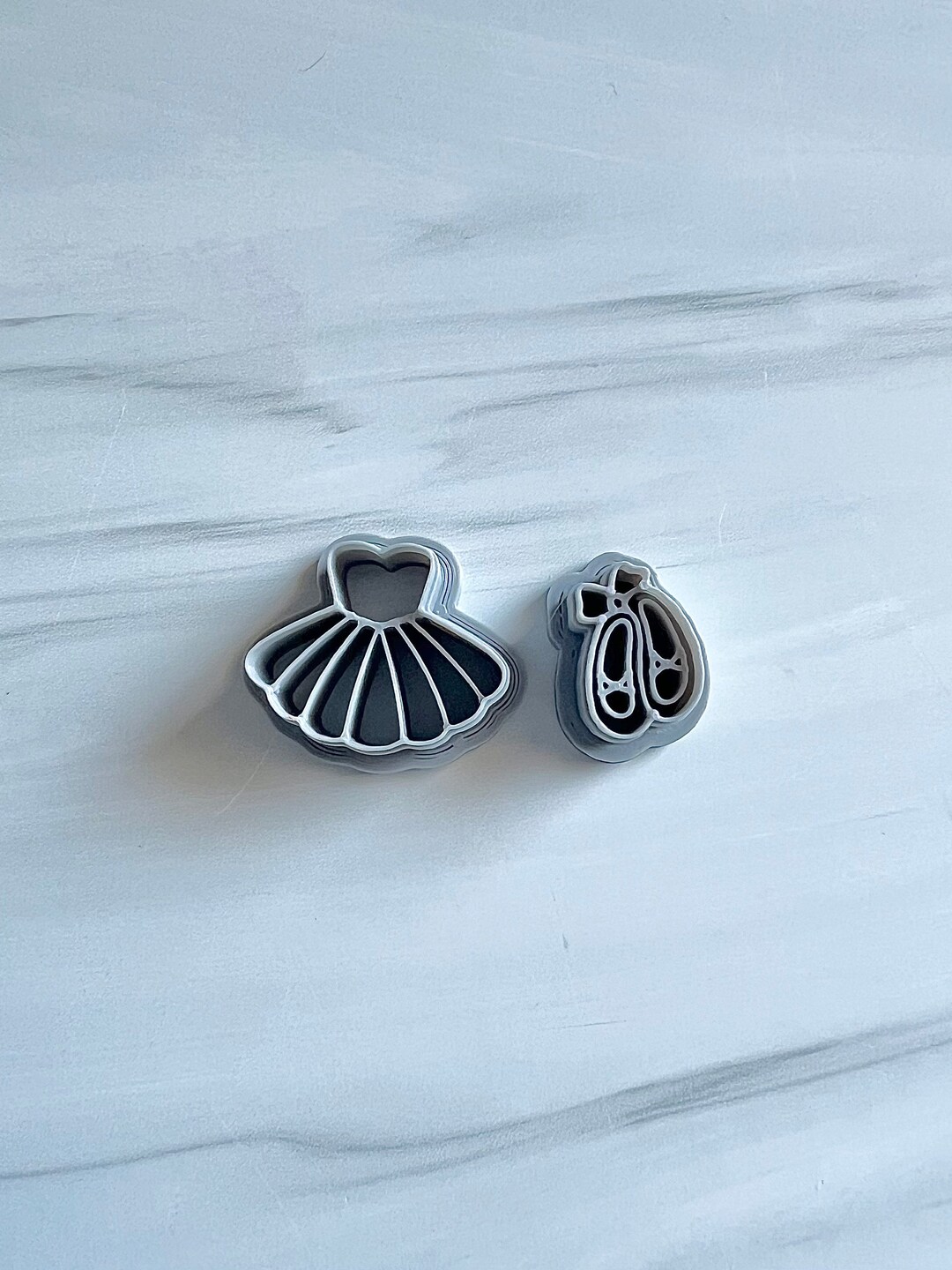 Ballet Dress and Shoes Cutter Set, Dance Recital Cutters, Ballet Clay ...
