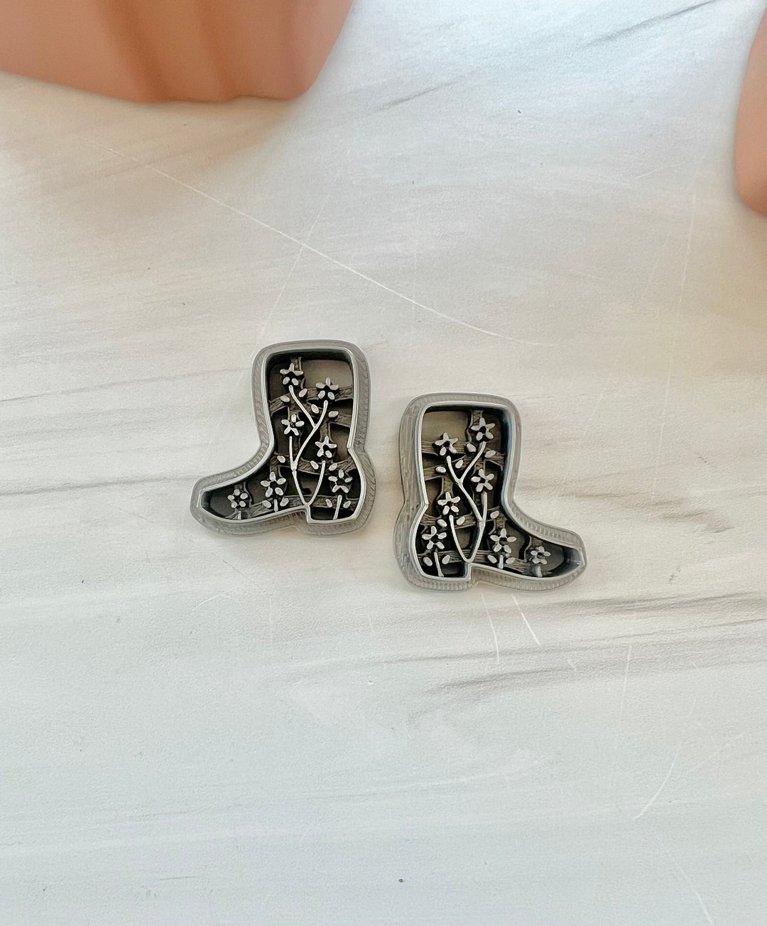 Floral Boot Cutter Set, Cowgirl Boot Cutters, Daisy Boot Cutters ...