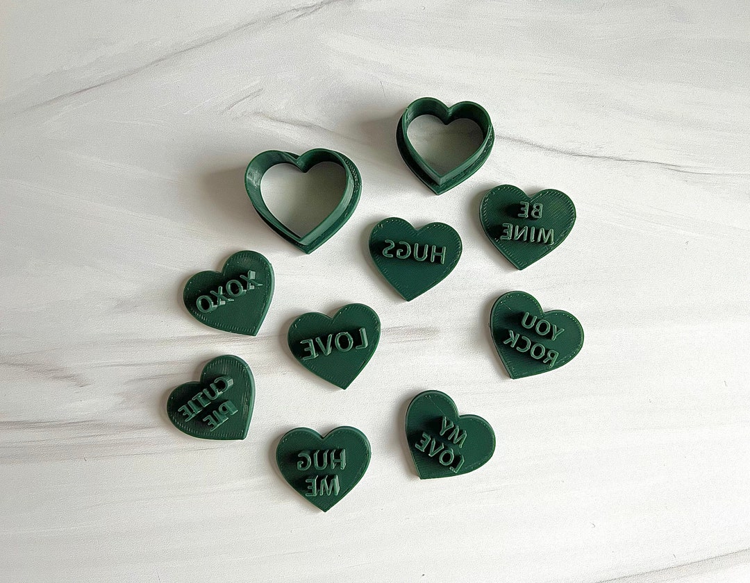 Valentine Stamps With Heart, Cutters, Valentines Cutters, Heart Cutters ...