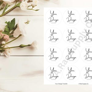 Custom Transfer Paper - Use Your Logo, Design, or Photo! | Personalized ...