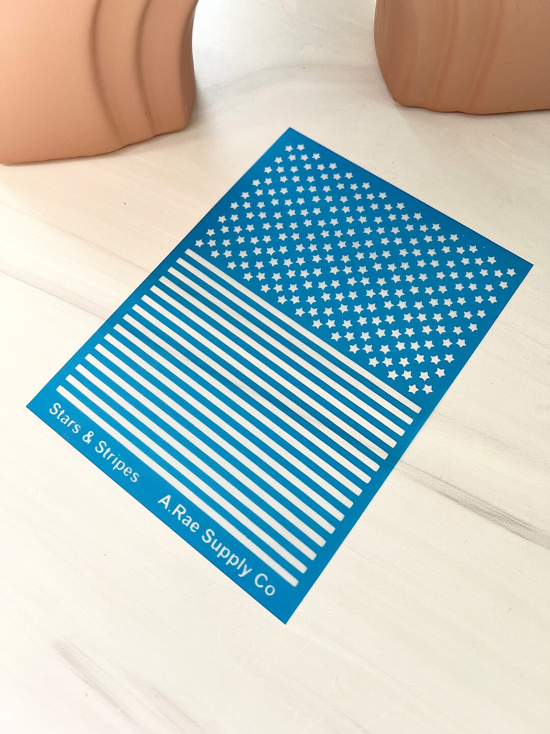 Stars and Stripes Silk Screen, Silk Screen for Polymer Clay, Polymer ...