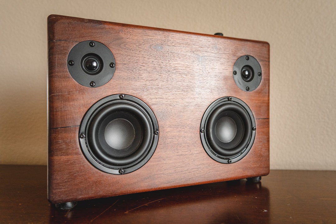 Handmade Black Walnut Speaker - Etsy