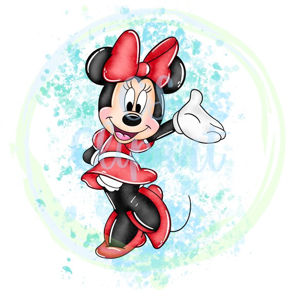 Minnie Sublimationmouse Pngdigitalclipartsublimation | Etsy