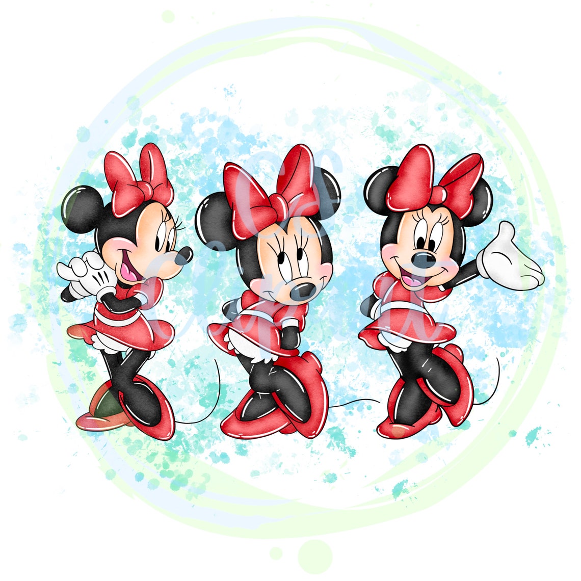 Minnie Sublimationmouse Pngdigitalclipartsublimation - Etsy