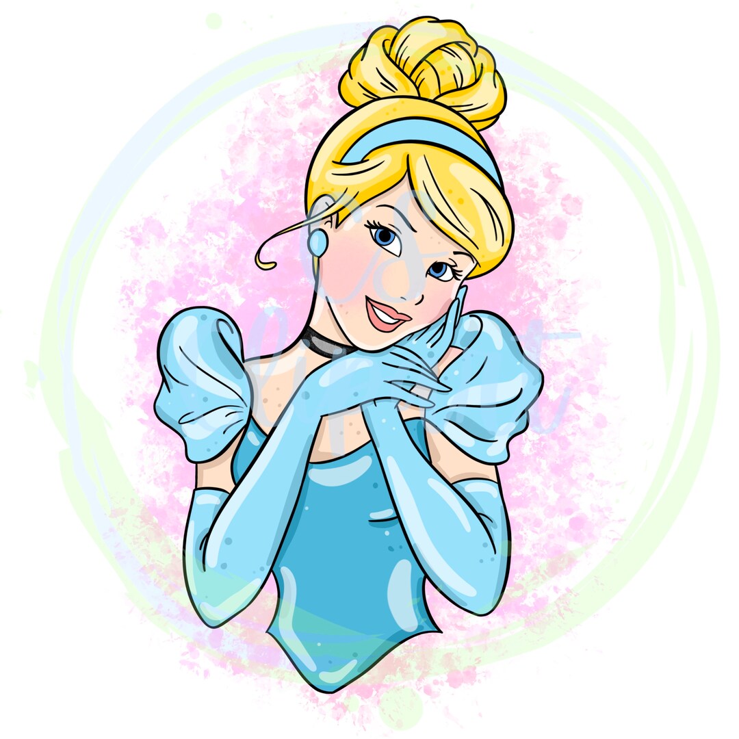 Princess Sublimation,princess Png,digital,clipart,sublimation Design ...