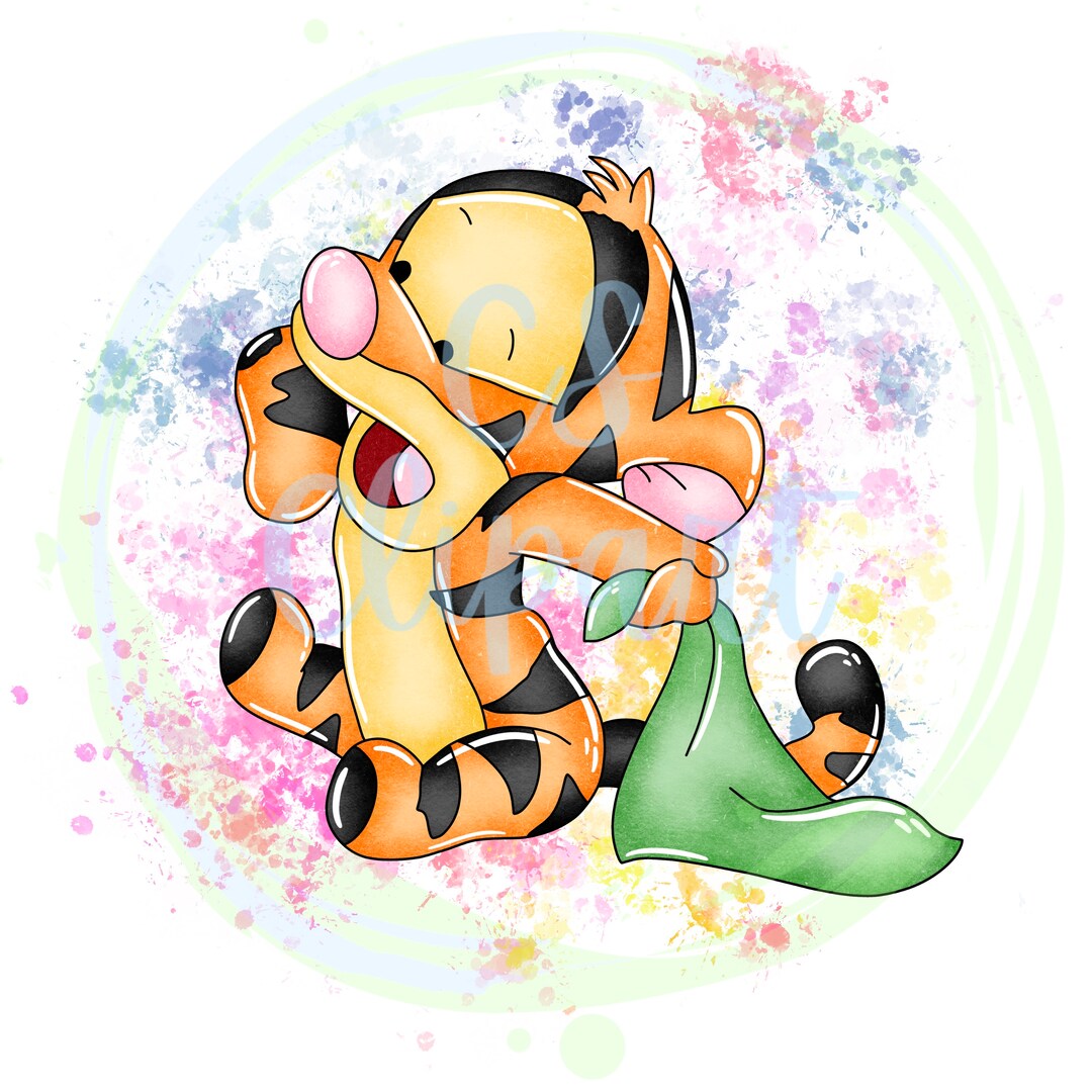 Tigger Cliparttigger Pngdigitalclipartsublimation - Etsy
