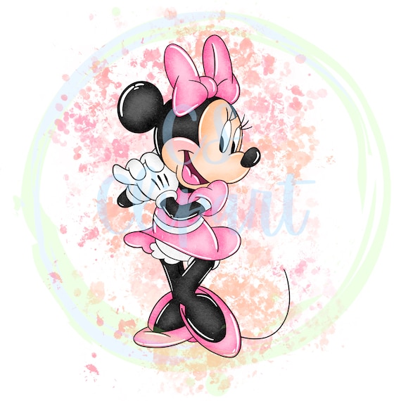 Minnie Sublimationmouse Pngdigitalclipartsublimation - Etsy