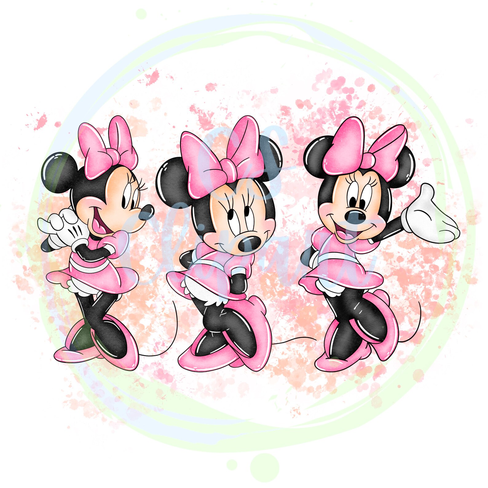 Minnie Sublimationmouse Pngdigitalclipartsublimation - Etsy