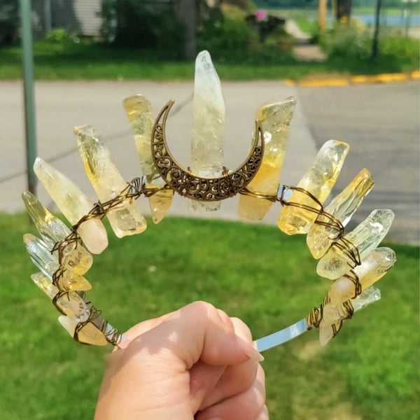 Goddess Crown - Etsy