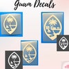Holographic Guam Seal Sticker - Chamorro Stickers, Guam Stickers, Decal ...