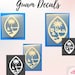 Holographic Guam Seal Sticker - Chamorro Stickers, Guam Stickers, Decal ...