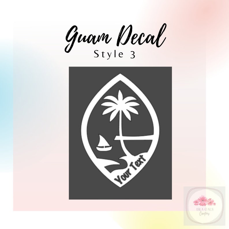 Guam Seal Decals - Etsy