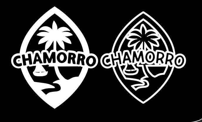 GUAM SEAL Chamorro Logo PNG - Etsy