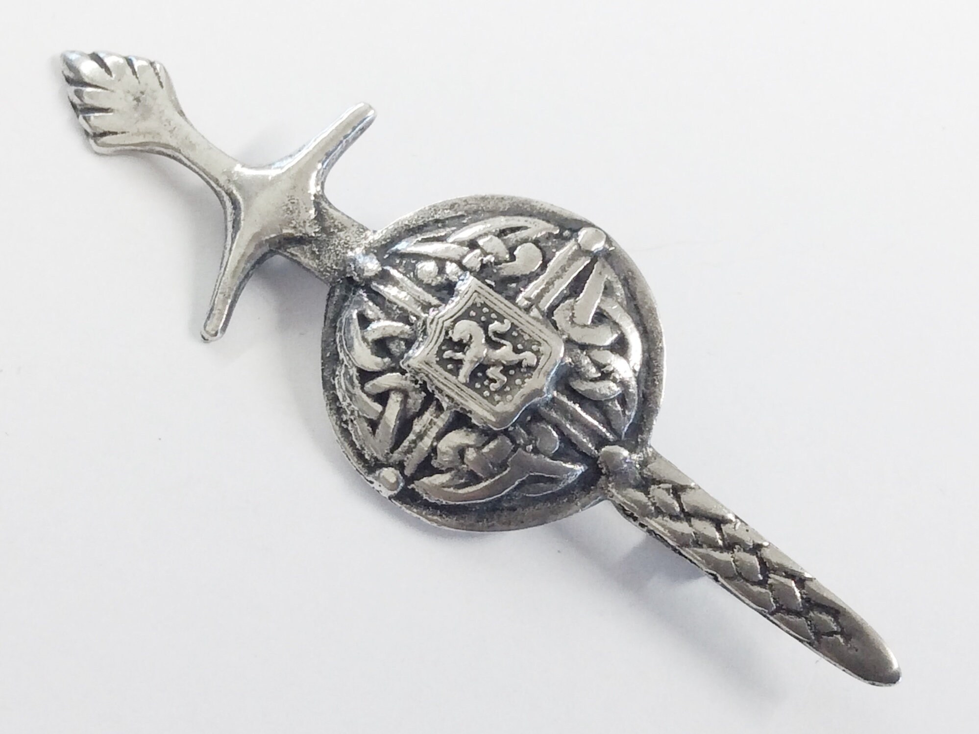 Antique Silver Iona Design Celtic Sword Brooch Pin Circa 1900 - Etsy