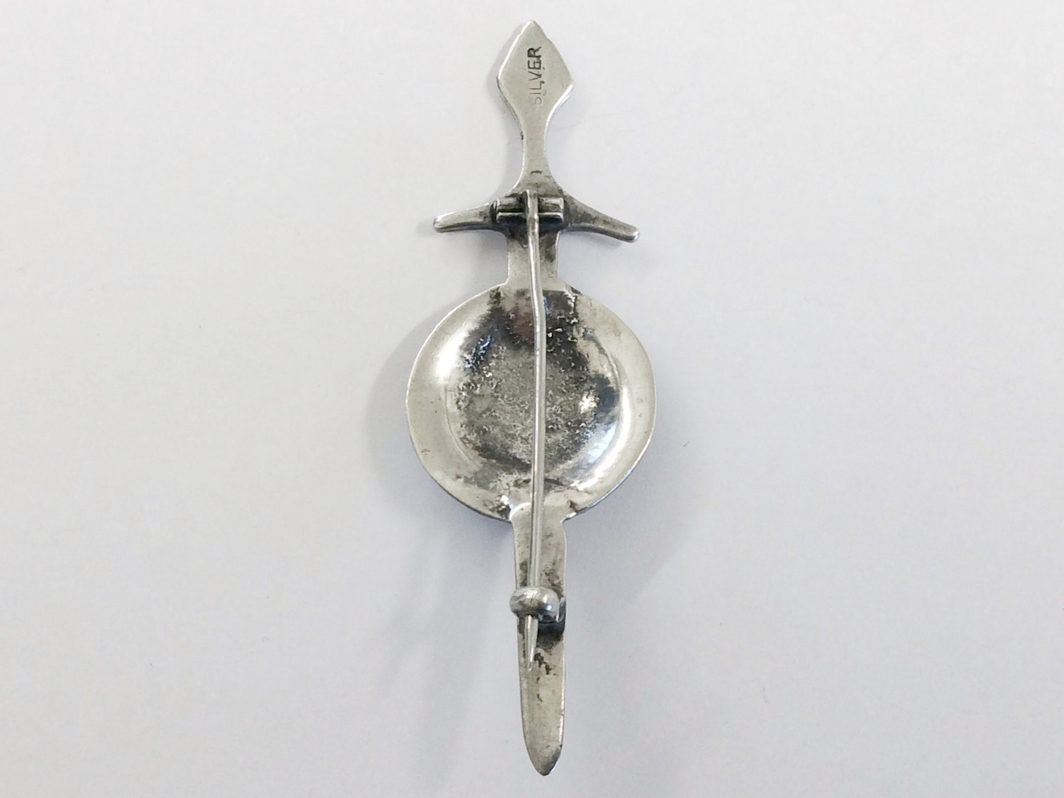 Antique Silver Iona Design Celtic Sword Brooch Pin Circa 1900 - Etsy