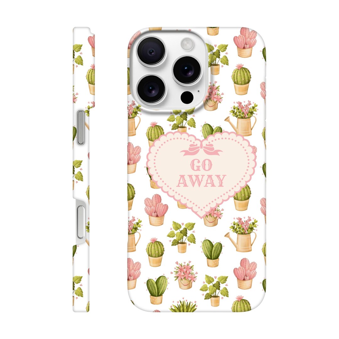 IPhone Cute Kawaii Cactus Phone Case | Slim & Durable | Perfect Gift ...