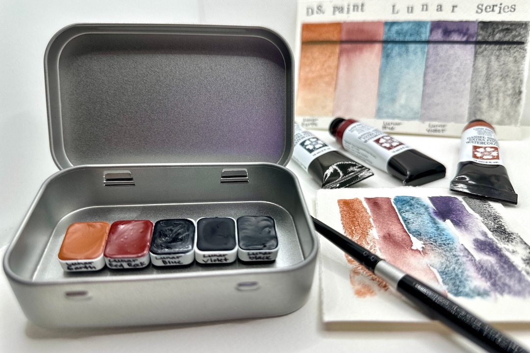 Daniel Smith Lunar Series Watercolor Paint, Granulating Paint Colors ...