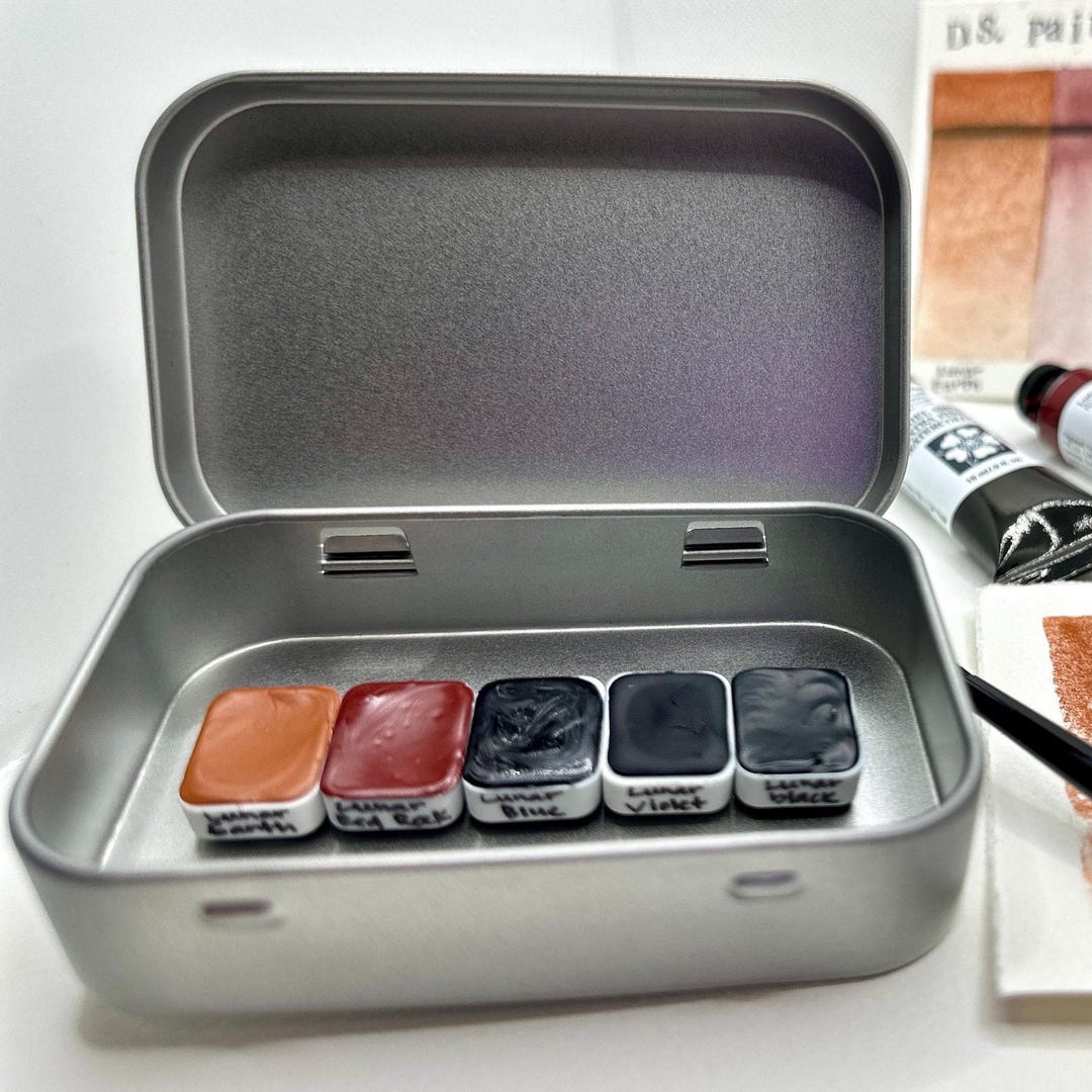 Daniel Smith Lunar Series Watercolor Paint, Granulating Paint Colors ...