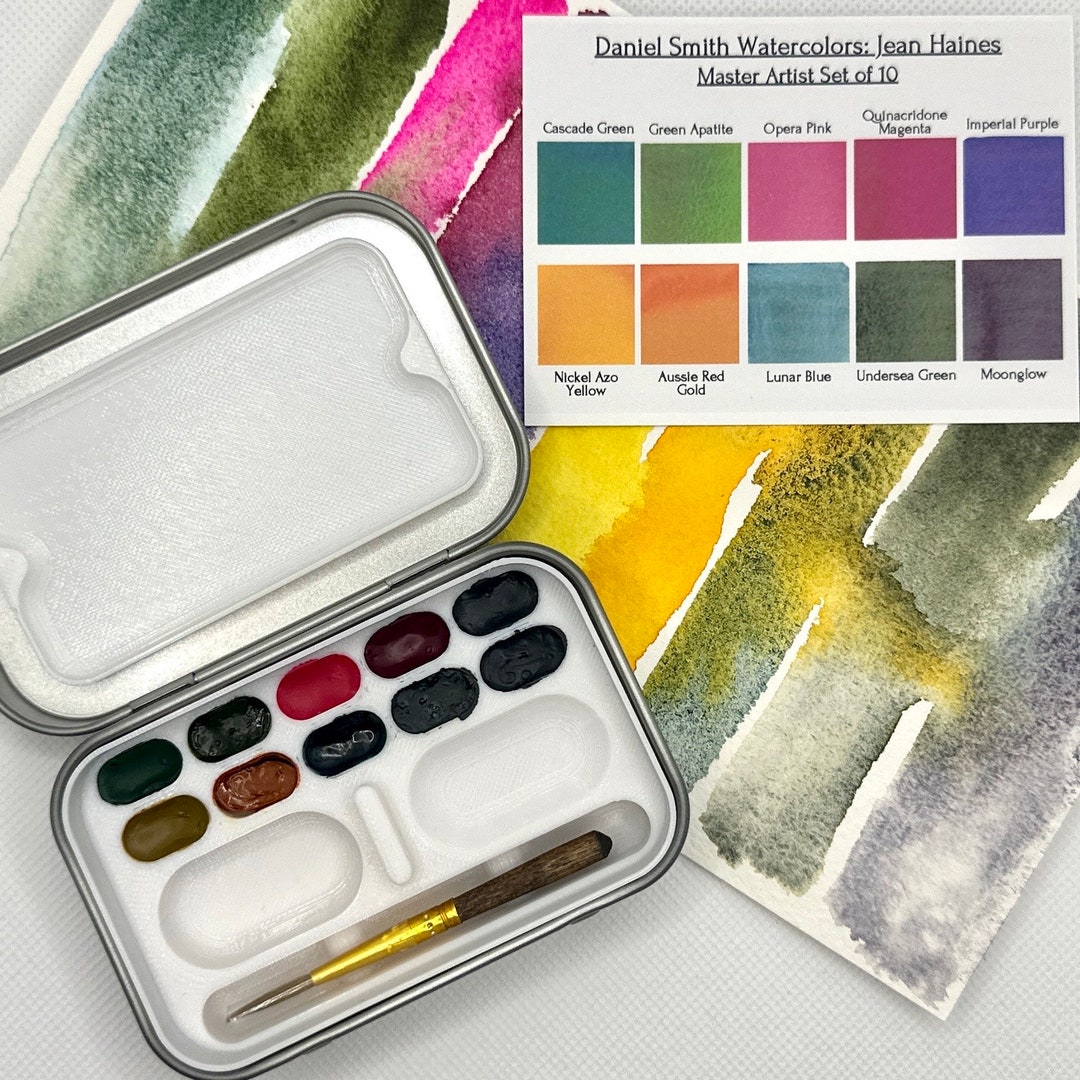 Daniel Smith Master Artist Watercolor Paint, Jean Haines Favorite Paint ...