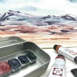 Daniel Smith Lunar Series Watercolor Paint, Granulating Paint Colors ...