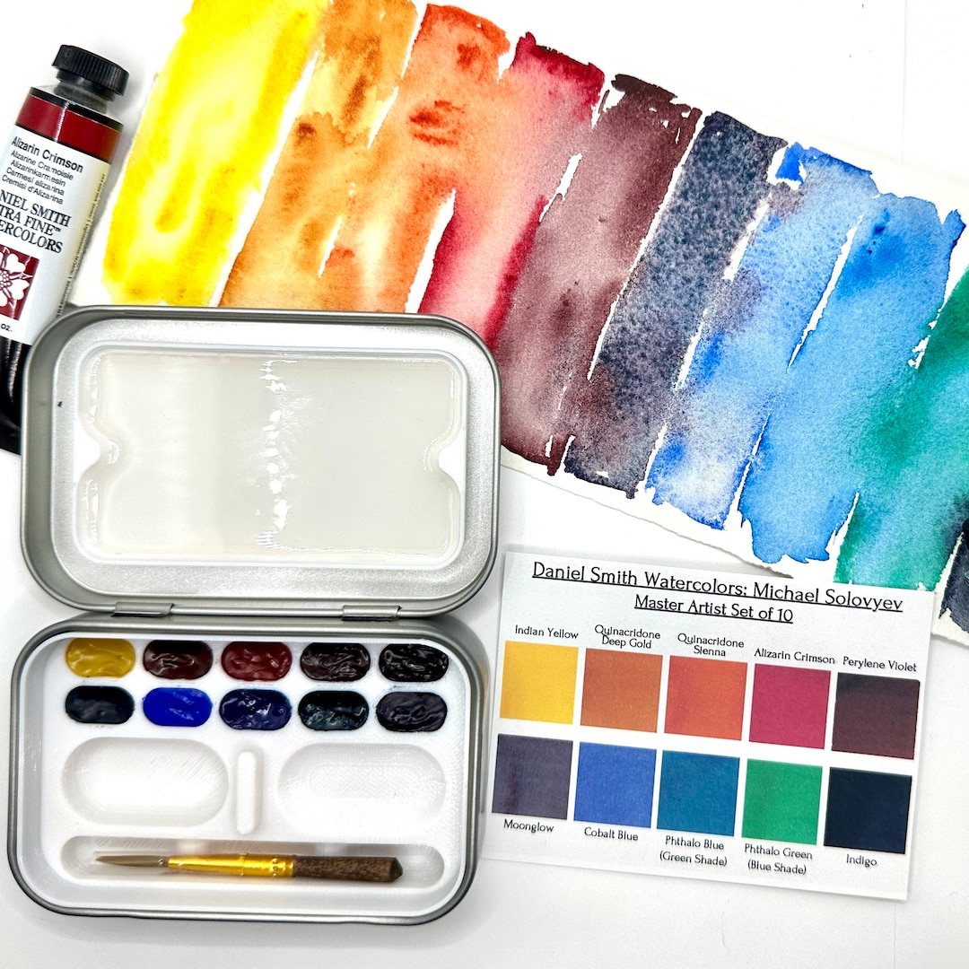 Daniel Smith Master Artist Watercolor Paint, Michael Solovyev Favorite ...