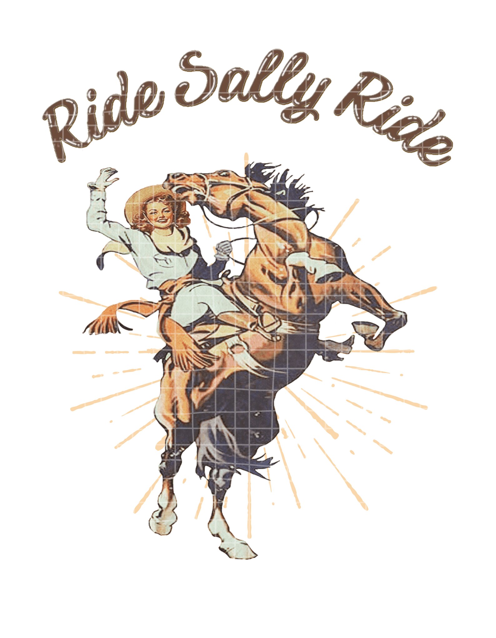 Ride Sally Ride 2 - Etsy