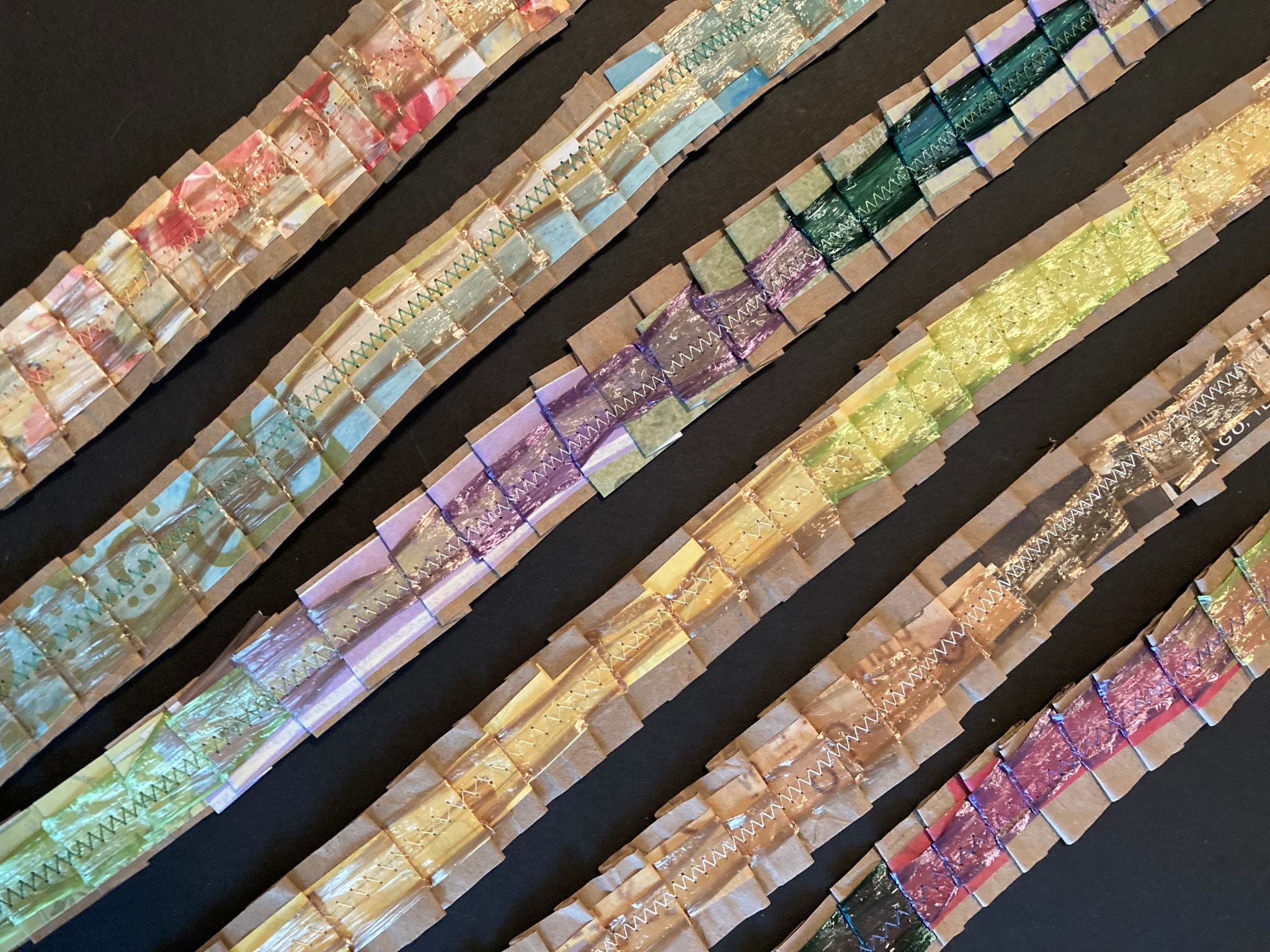 Junk Journal Ruffle Rolls, Belly Bands, Journal Embellishments - Etsy