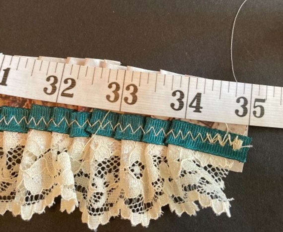 Junk Journal Ruffle Rolls, Lace Ruffles, Belly Bands, Journal ...