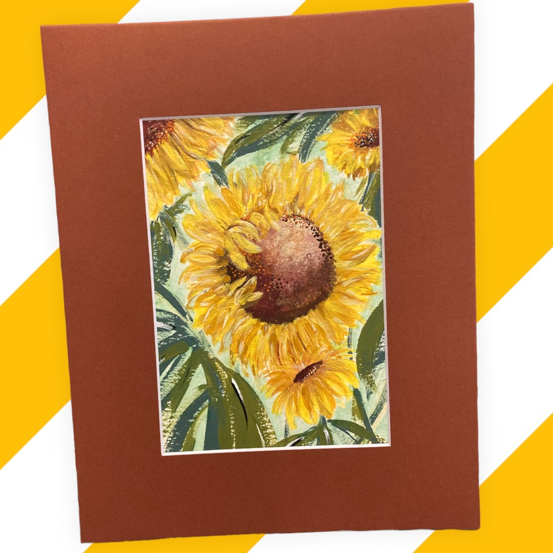 Hand Painted Home Decor Collectible Wall Art, Unique Floral Art - Etsy